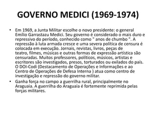 Ditadura militar no brasil | PPTX