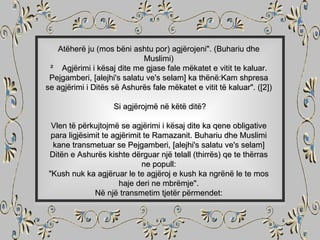 Dita E Ashures | PPS