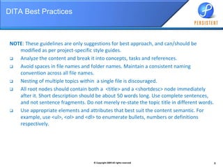 DITA introduction | PPSX