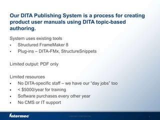 DITA Proof-of-Concept Publishing System | PPTX