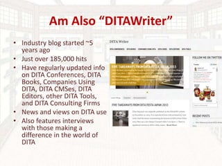 TC Dojo Open Session: Are You Getting the Most Out of DITA Content Reuse? | PPT