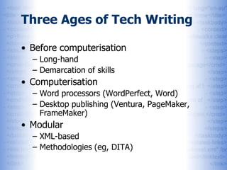 TCUK 2012, Tony Self, DITA Style Guide | PPTX