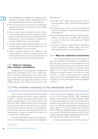 UNCTAD, UNDP "Creative Economy Report 2008" | PDF