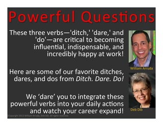 Ditch Dare Do Powerful Questions | PDF