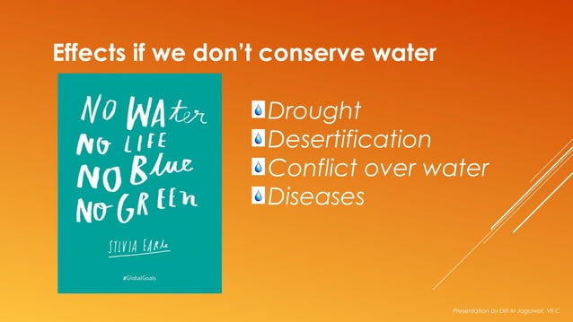 Water Conservation ppt presentation | PPT