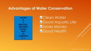 Water Conservation ppt presentation | PPT
