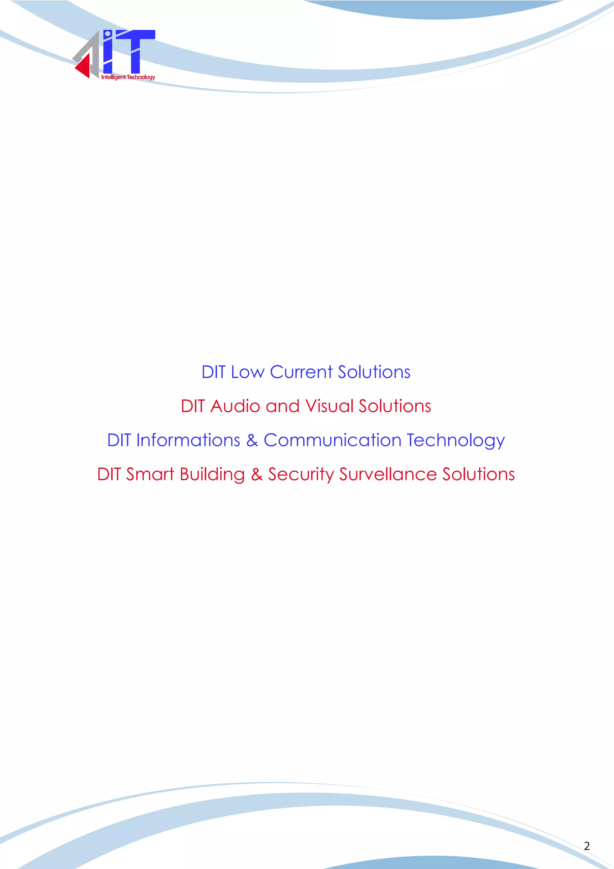 Dit prequalification profile | PDF