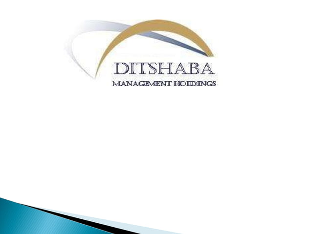 Ditshaba management holdings and subsidiaries | PPT
