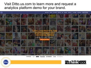 Ditto Social Photo Insights for ReThink Food | PPT