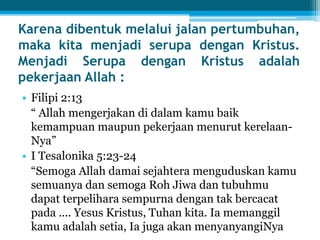 Diubah menjadi seperti kristus | PPT