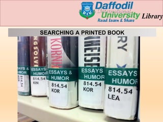 Daffodil International University Permanent Campus Library Orientation ...