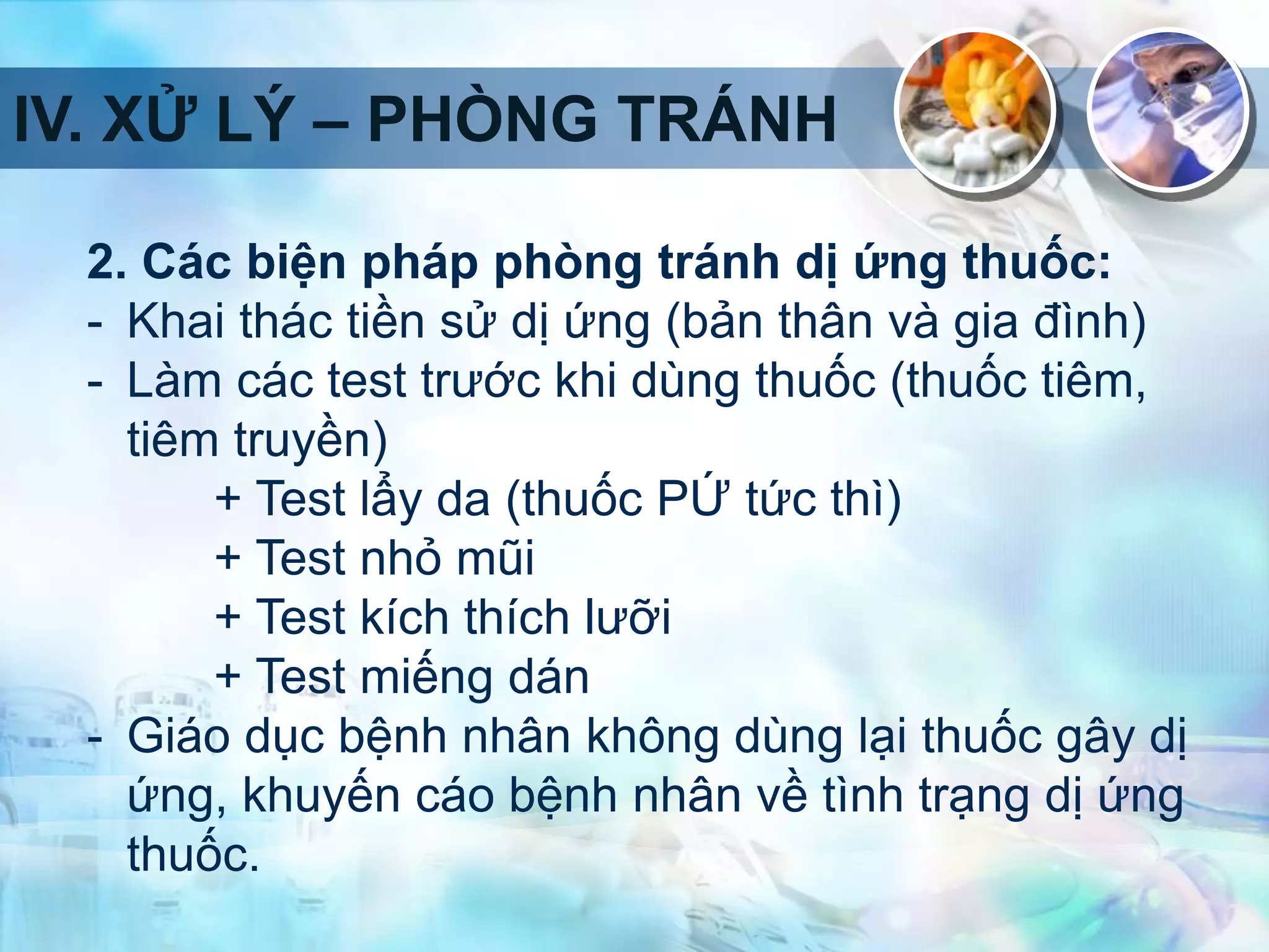 Di ung thuoc | PPTX