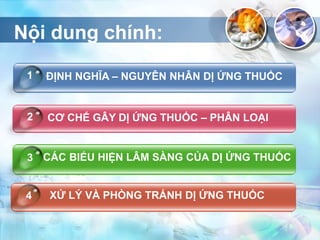 Di ung thuoc | PPTX