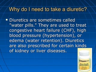 Diuretic | PPT