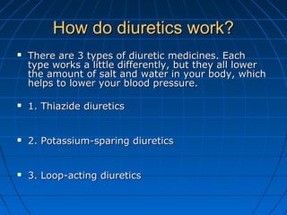 Diuretic | PPT
