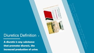 Diuretic and Urinary alkalizes-Dr.Jibachha Sah,M.V.Sc