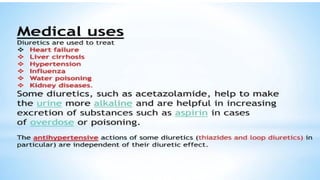 diuretic.pptx b pharm 3 rd year 5 semest | PPTX