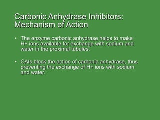 Diuretic agents outline | PPT
