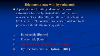 Diuretic Cases and Self-test Questions with Answers.pptx