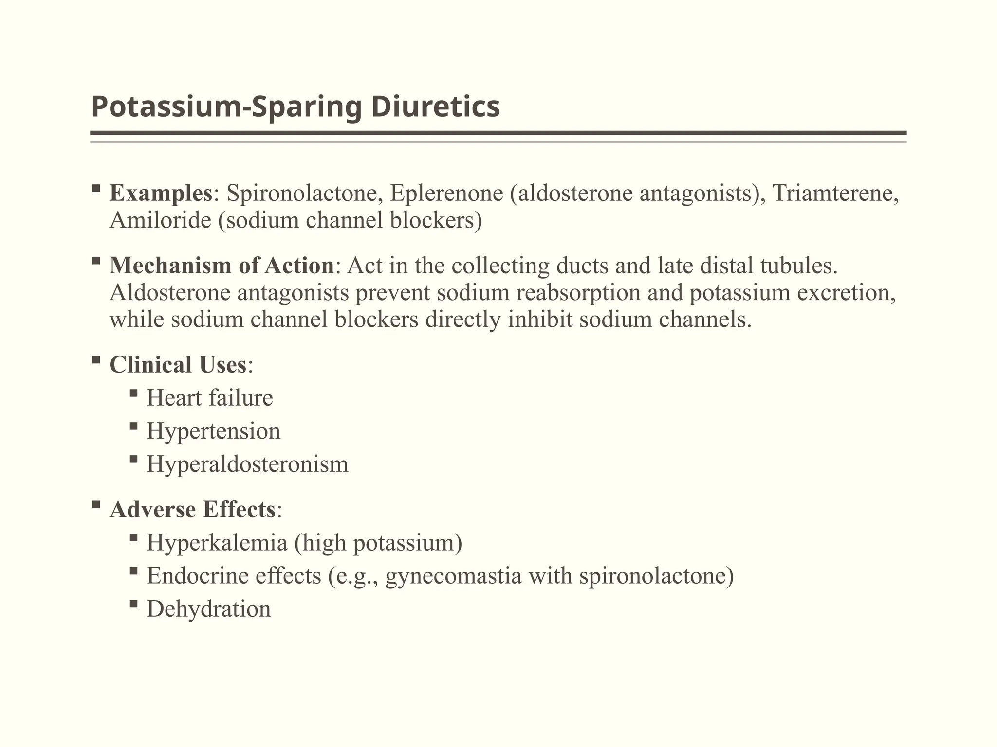Diuretic drugs.classification with mechanism | PPTX