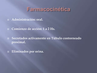 Diureticos tiazidicos | PPTX