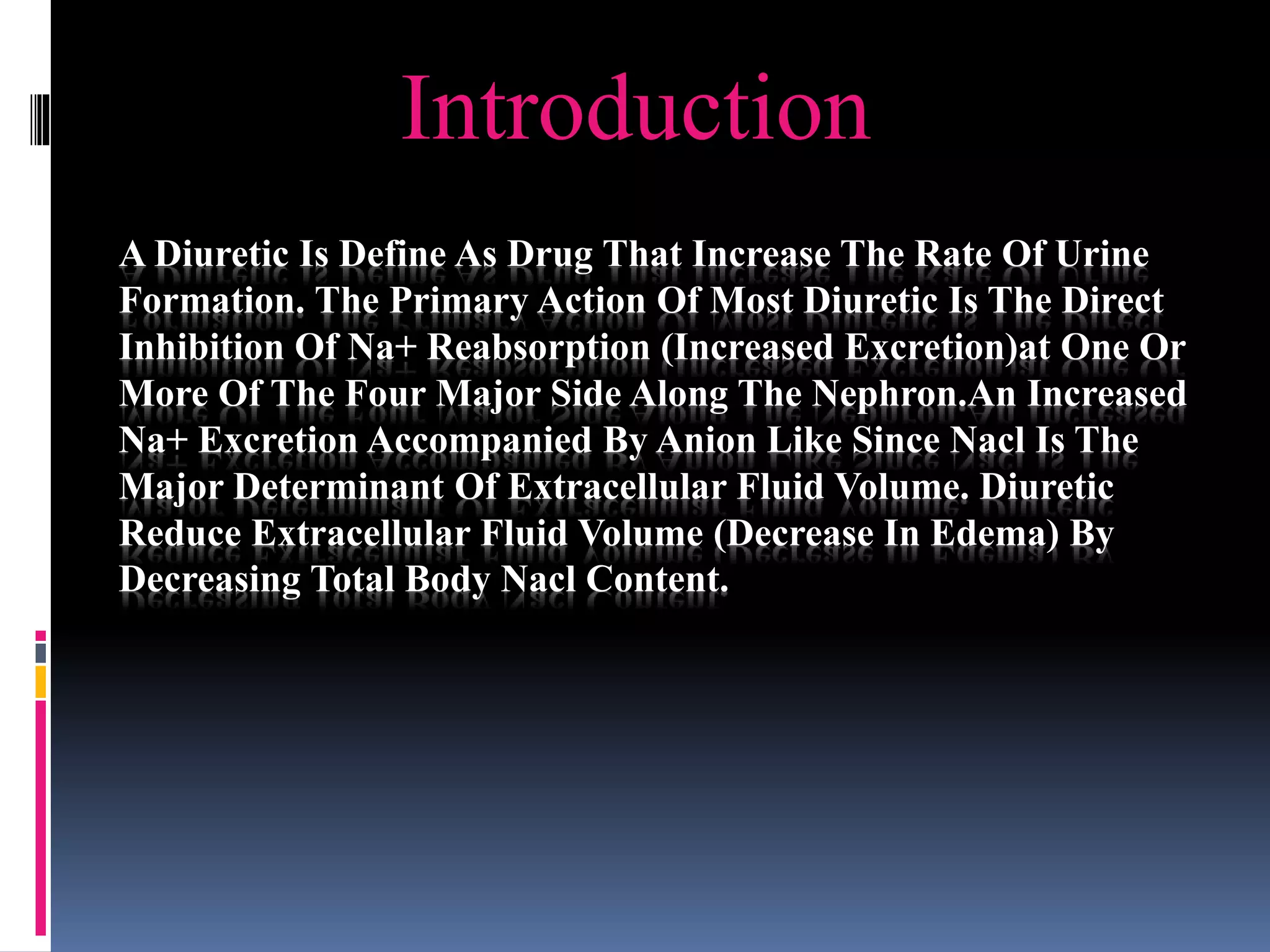 Diuretic | PPTX
