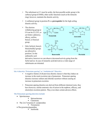 Diuretics | PDF | Endocrine and Metabolic Diseases | Diseases and ...