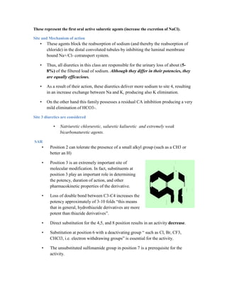 Diuretics | PDF | Endocrine and Metabolic Diseases | Diseases and ...
