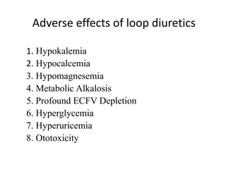 Diuretics : Dr Renuka Joshi MD,DNB, (FNB ) | PPTX