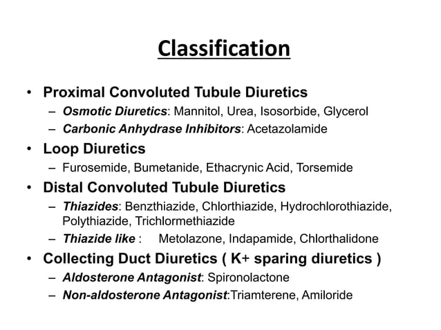 Diuretics : Dr Renuka Joshi MD,DNB, (FNB ) | PPT