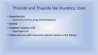 Diuretics | PPTX