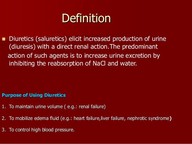 Diuretics by Dr. Sookun Rajeev Kumar M.D