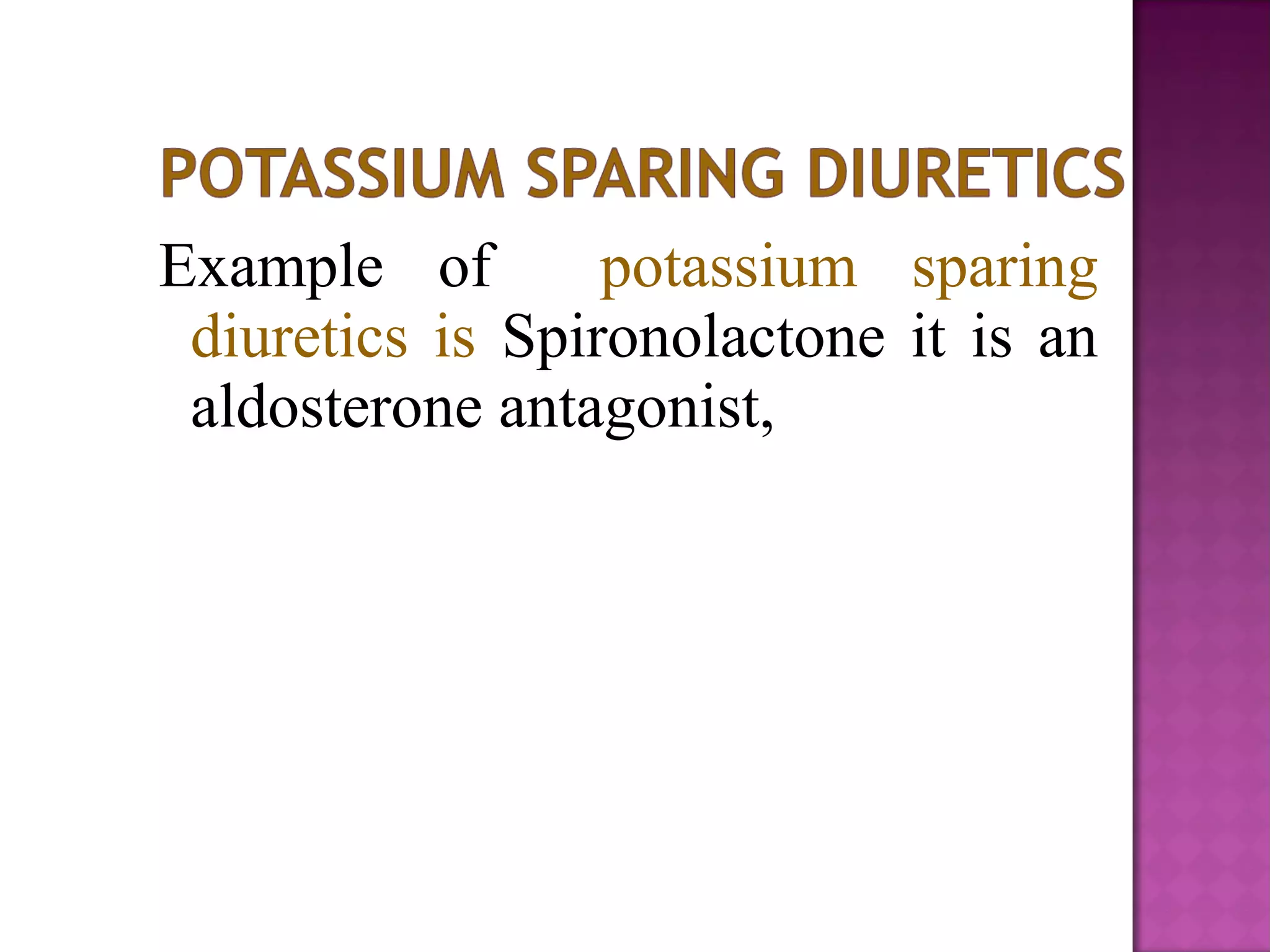 Diuretics | PPT