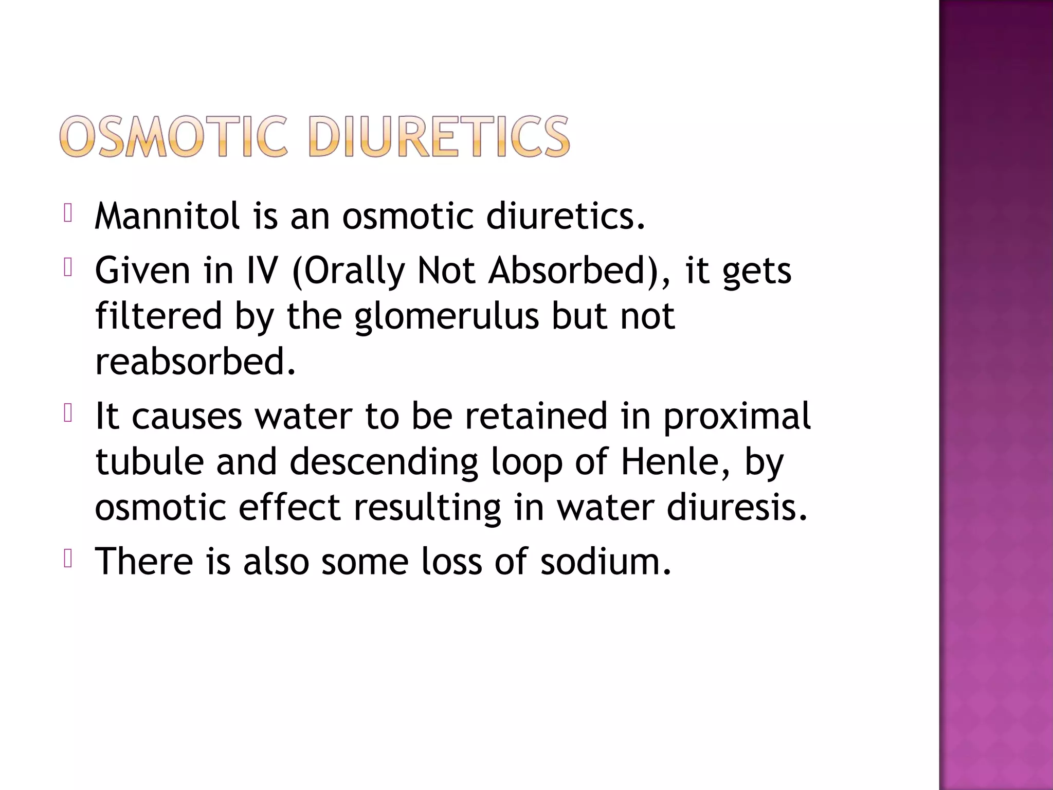 Diuretics | PPT