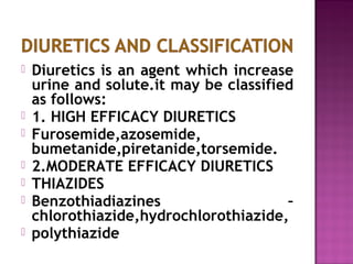 Diuretics | PPT