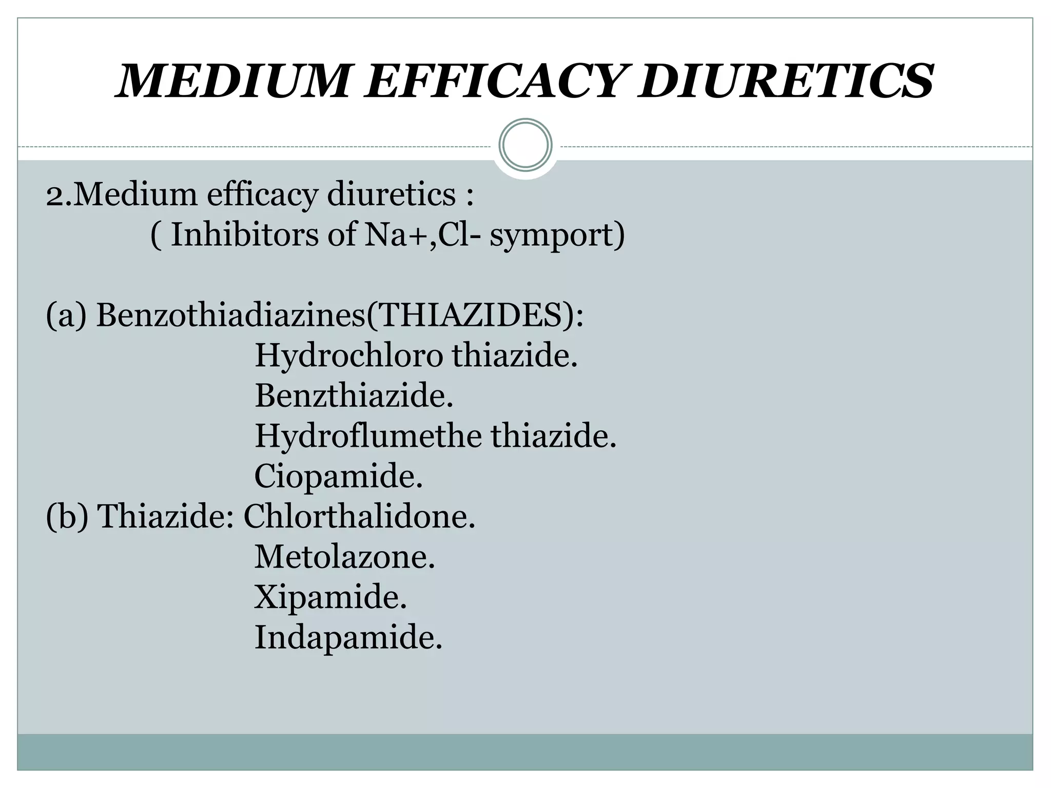 Diuretics... | PPTX