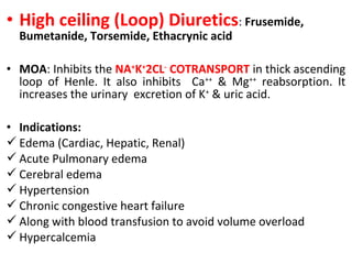 Diuretics | PPT