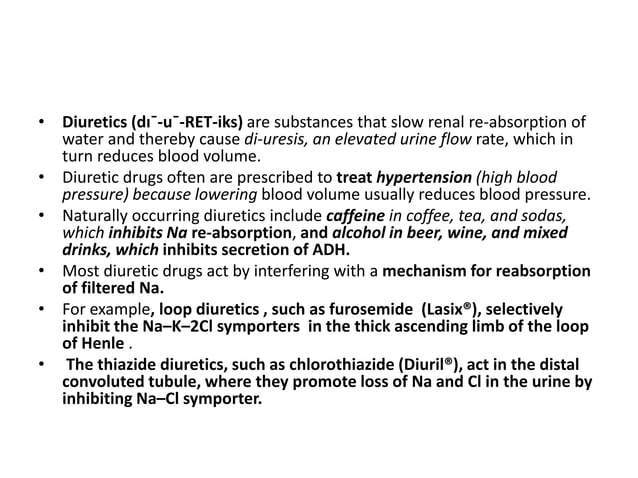 Diuretics | PPT