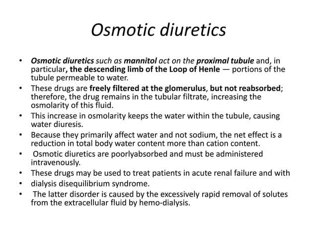 Diuretics | PPT