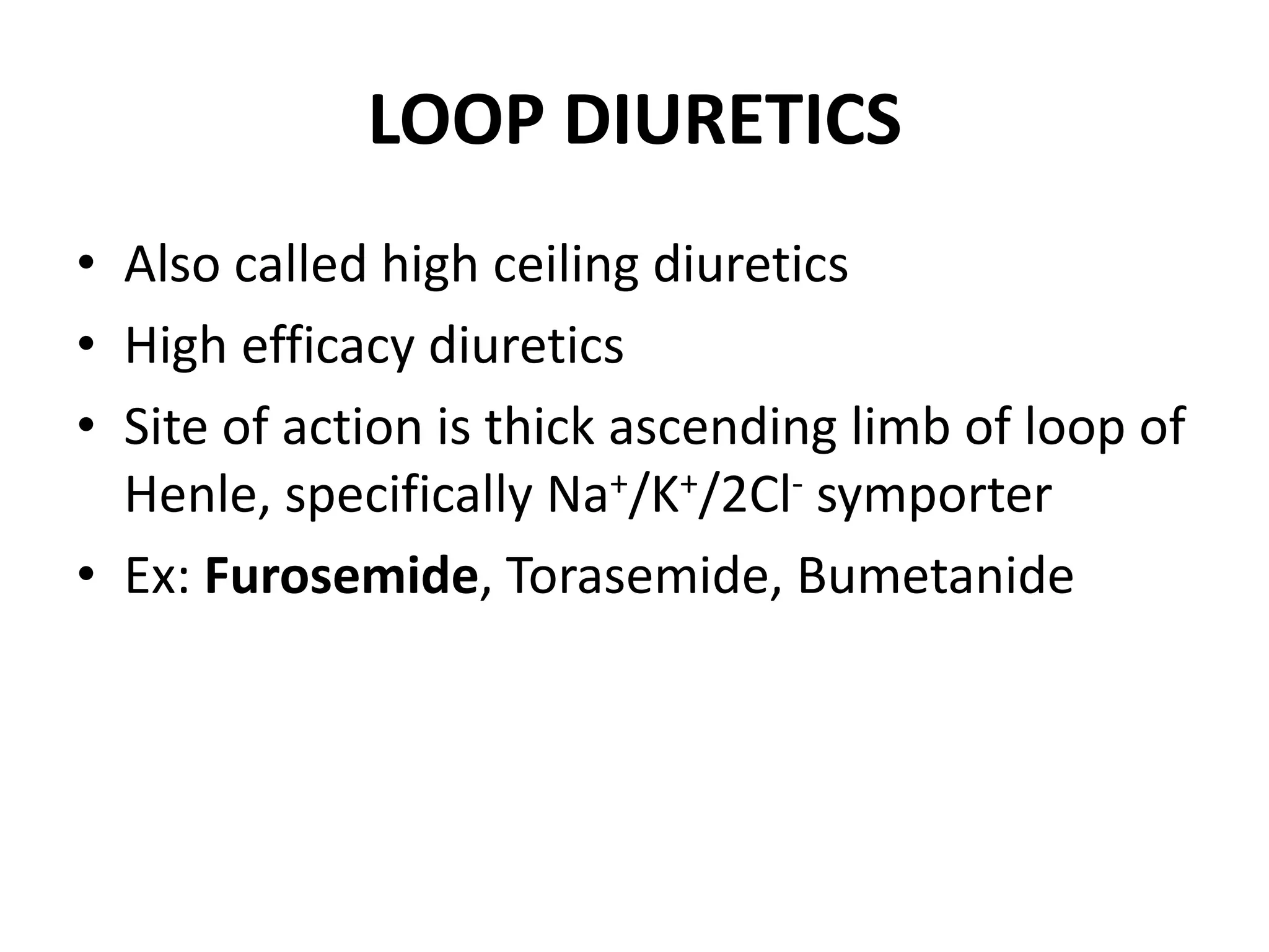 Diuretics | PDF