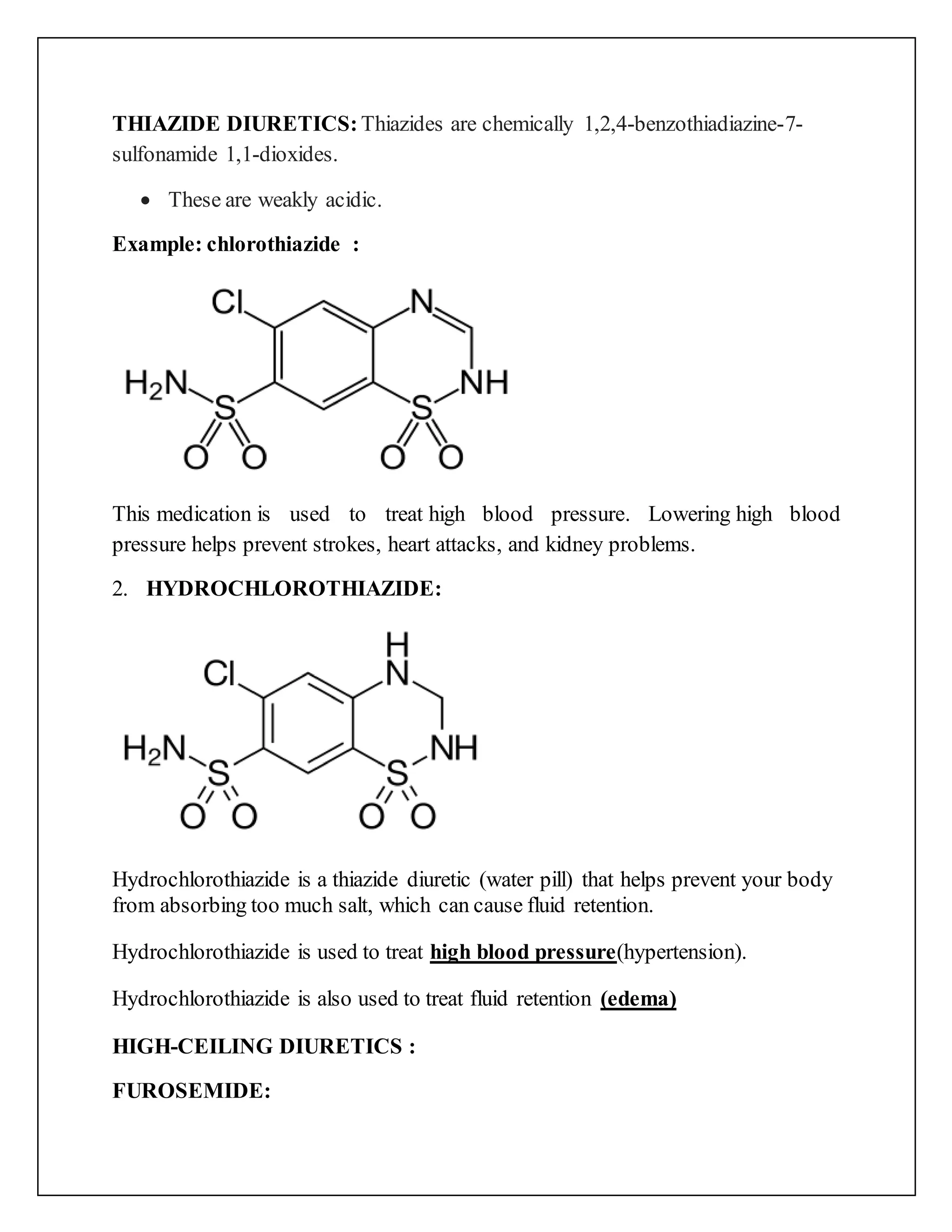 Diuretics | PDF