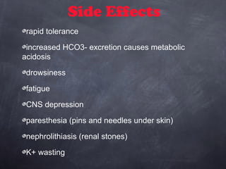 Diuretics | PPT | Chemistry | Science