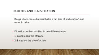 Diuretics | PPTX