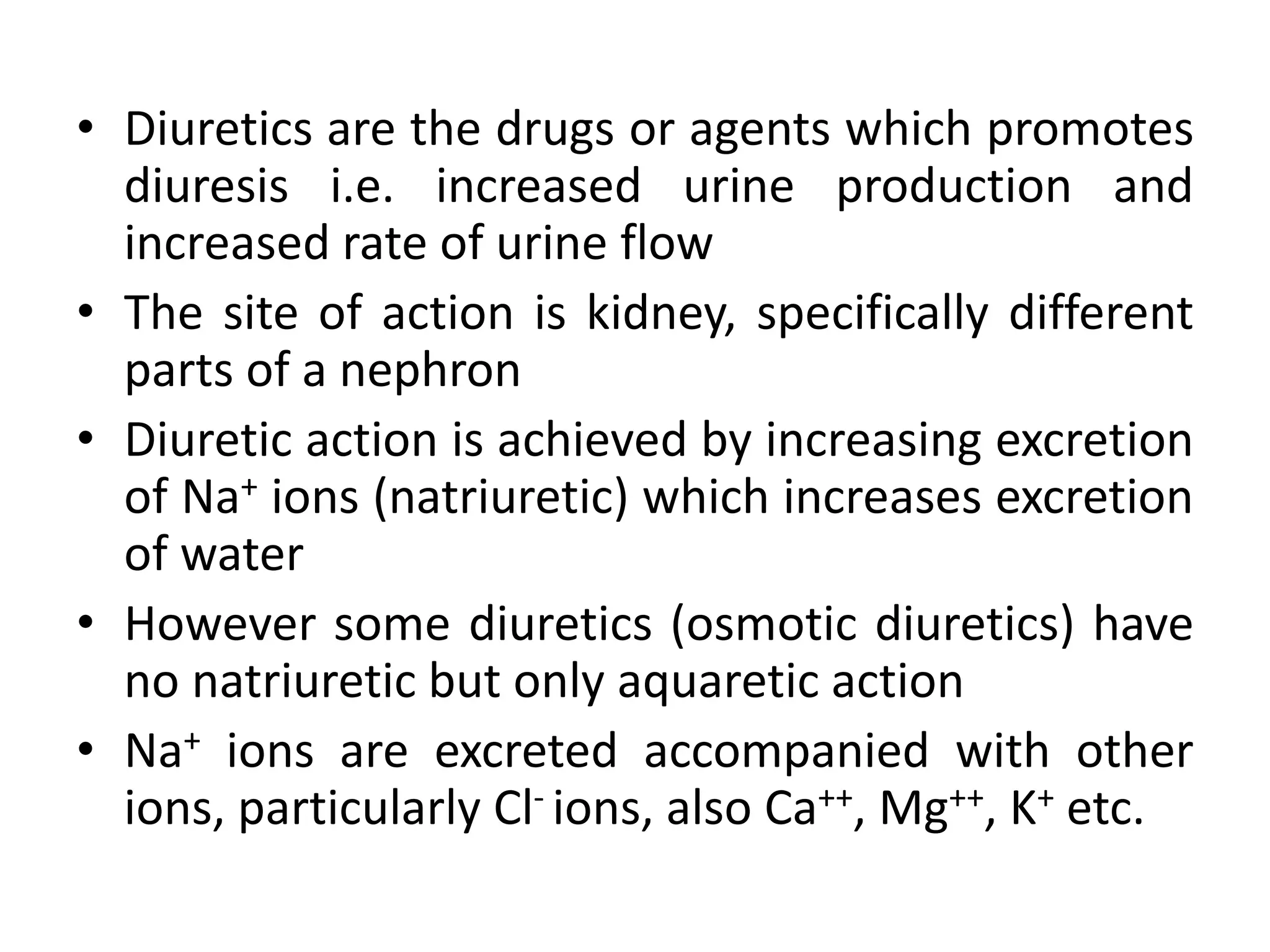 Diuretics | PPTX