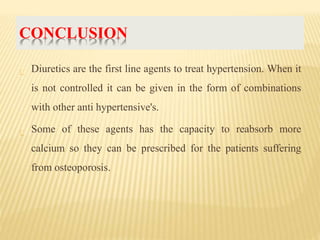 Diuretics | PPT