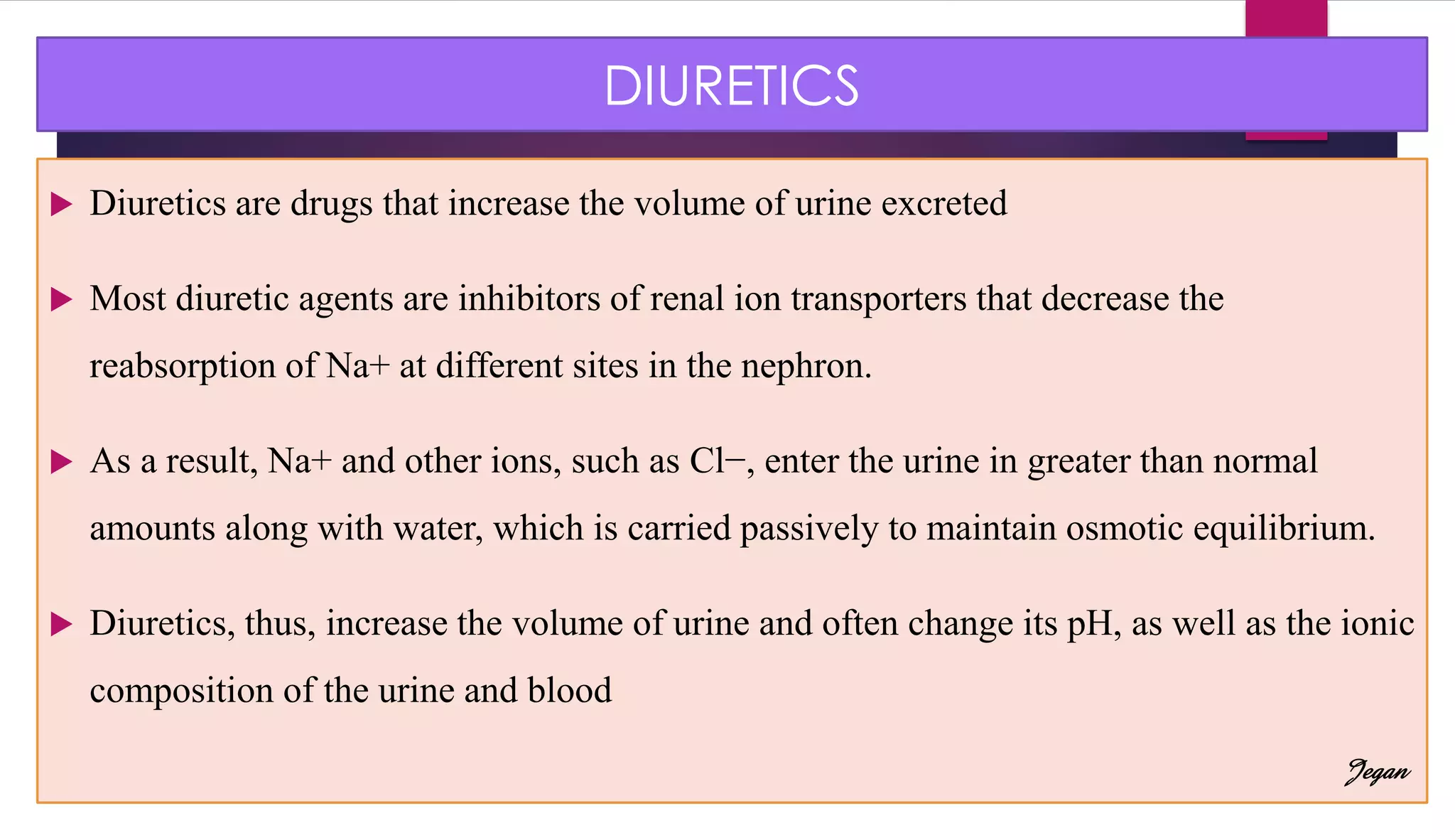 Drugs used as Diuretics | PDF