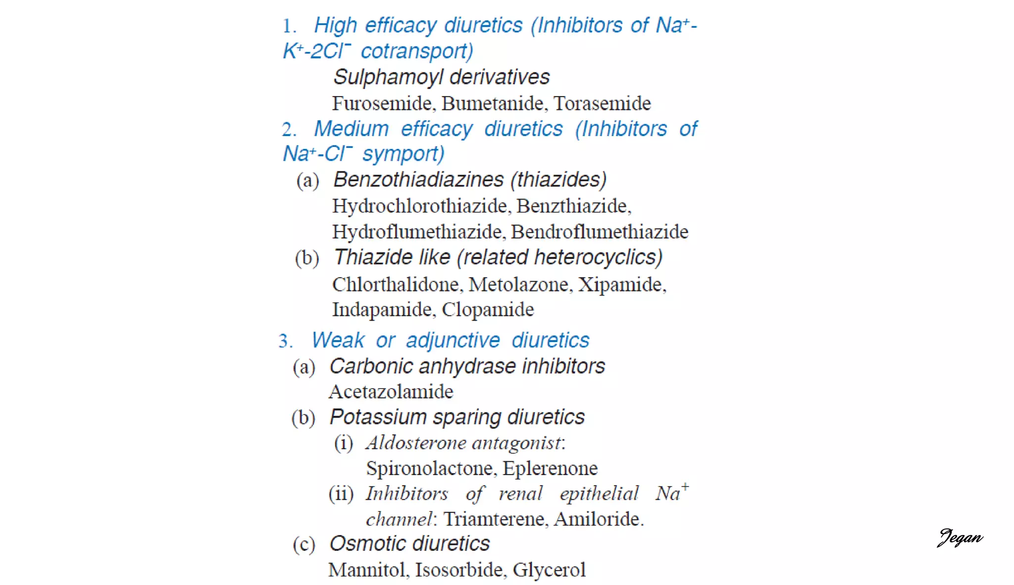 Drugs used as Diuretics | PDF