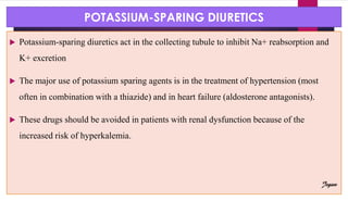 Drugs used as Diuretics | PDF