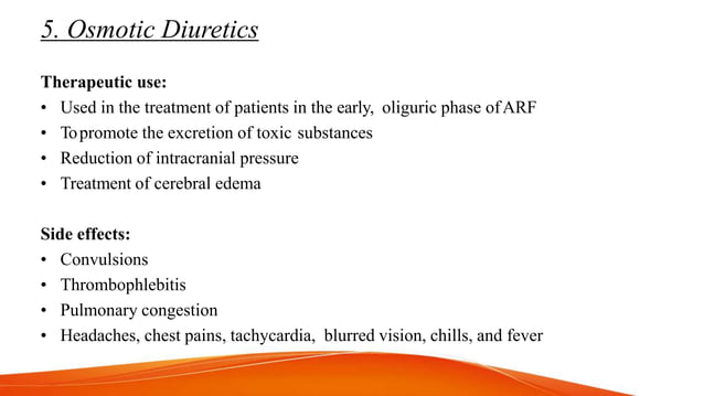 Diuretics | Definition | Mechanism of Action | Classes of Drugs | PPTX ...