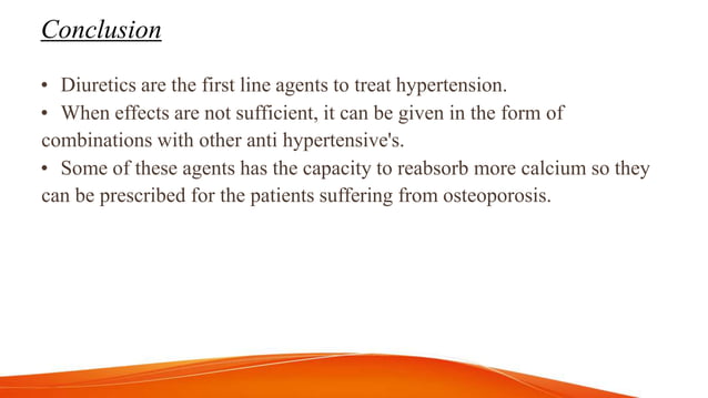 Diuretics | Definition | Mechanism of Action | Classes of Drugs | PPTX ...